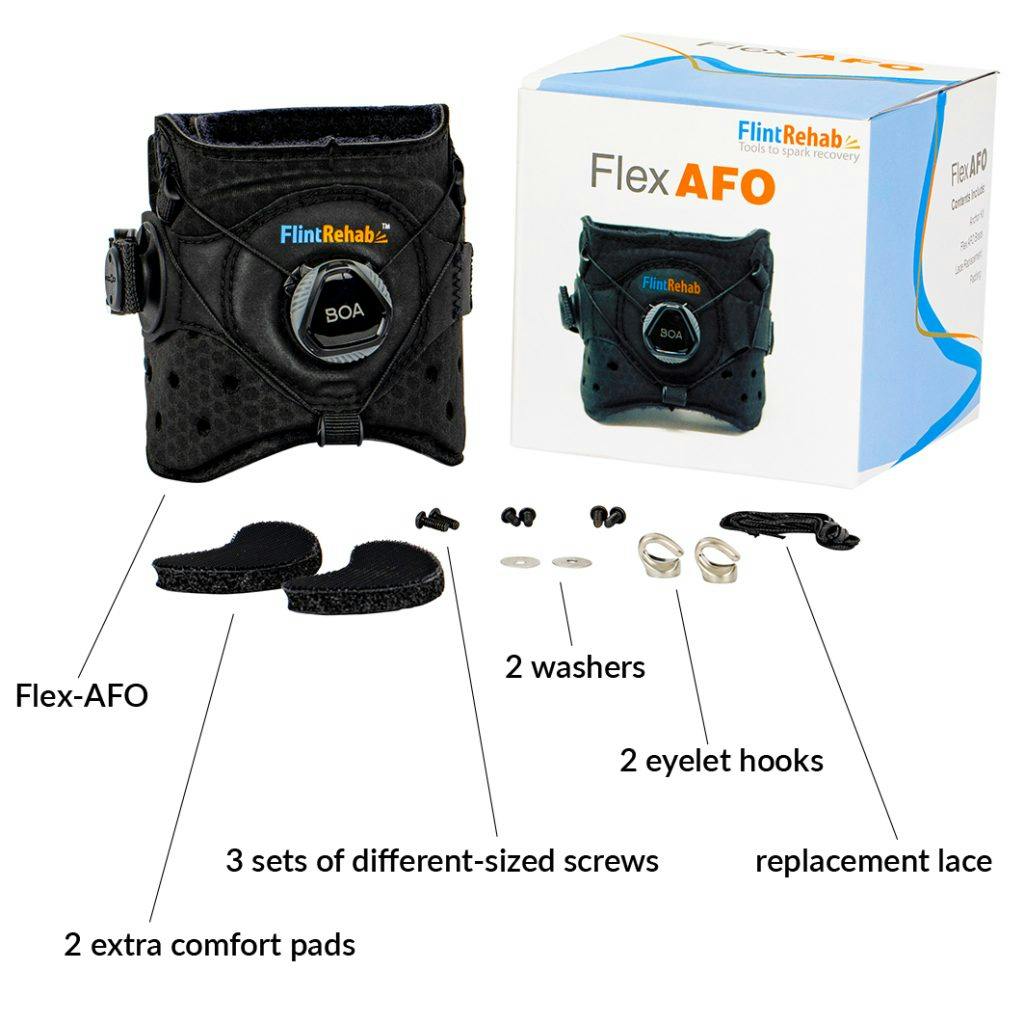 Foot Drop Brace - Top Rated Flex AFO | Flint Rehab