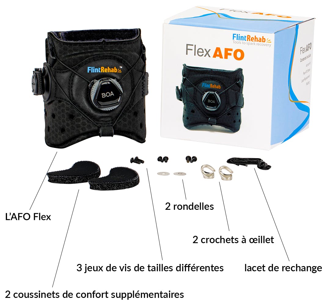 L’AFO Flex : l’orthèse la plus confortable contre le pied tombant